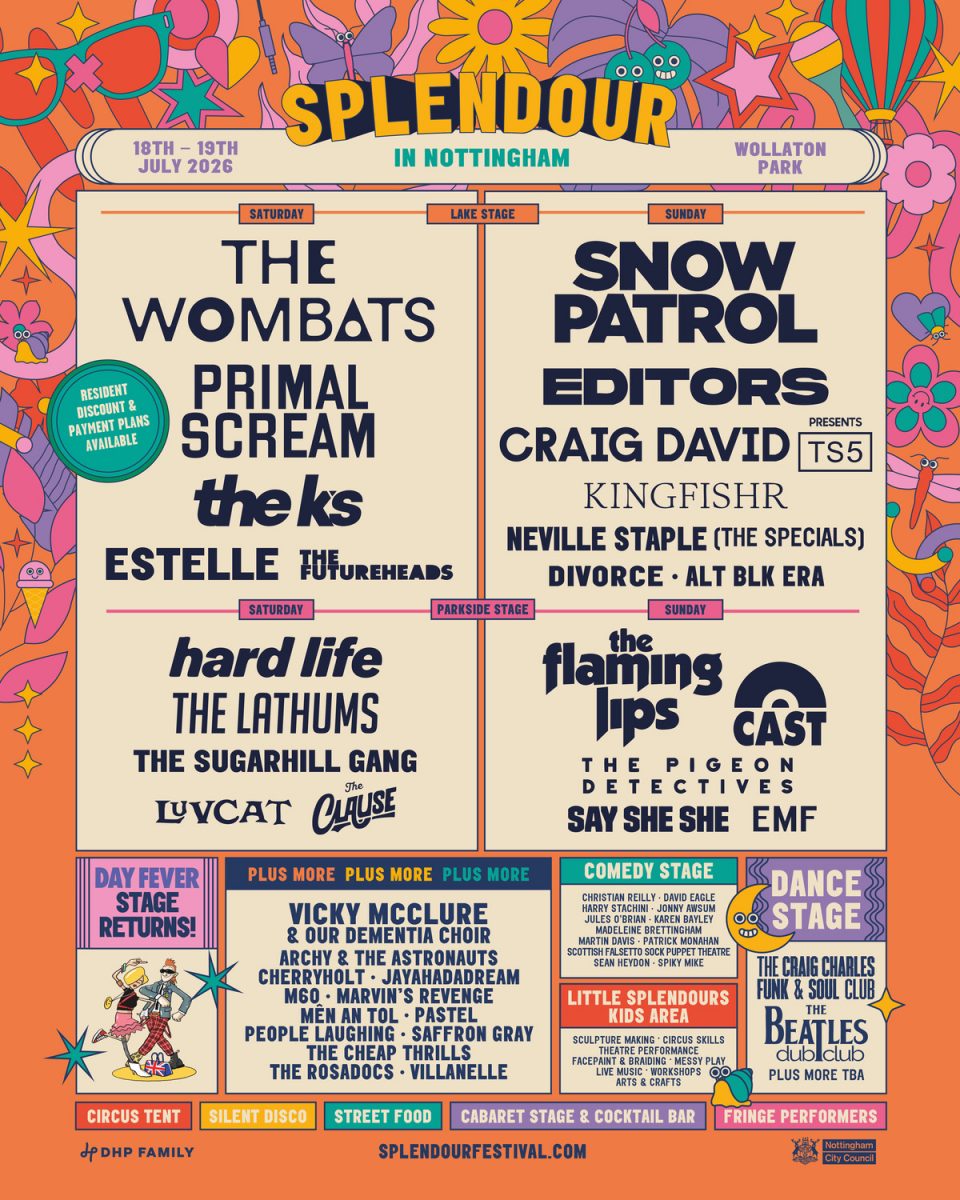 Nottingham’s Splendour Festival Unveils Major 2026 Expansion as Snow ...